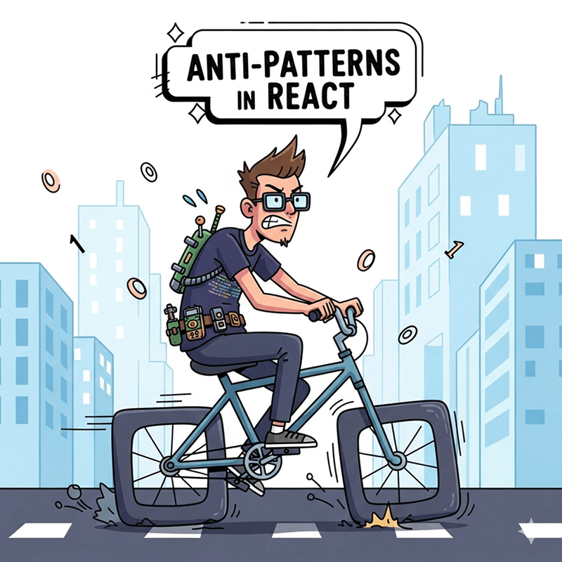 15 React Anti-Patterns (and Fixes) You’ll Actually Use